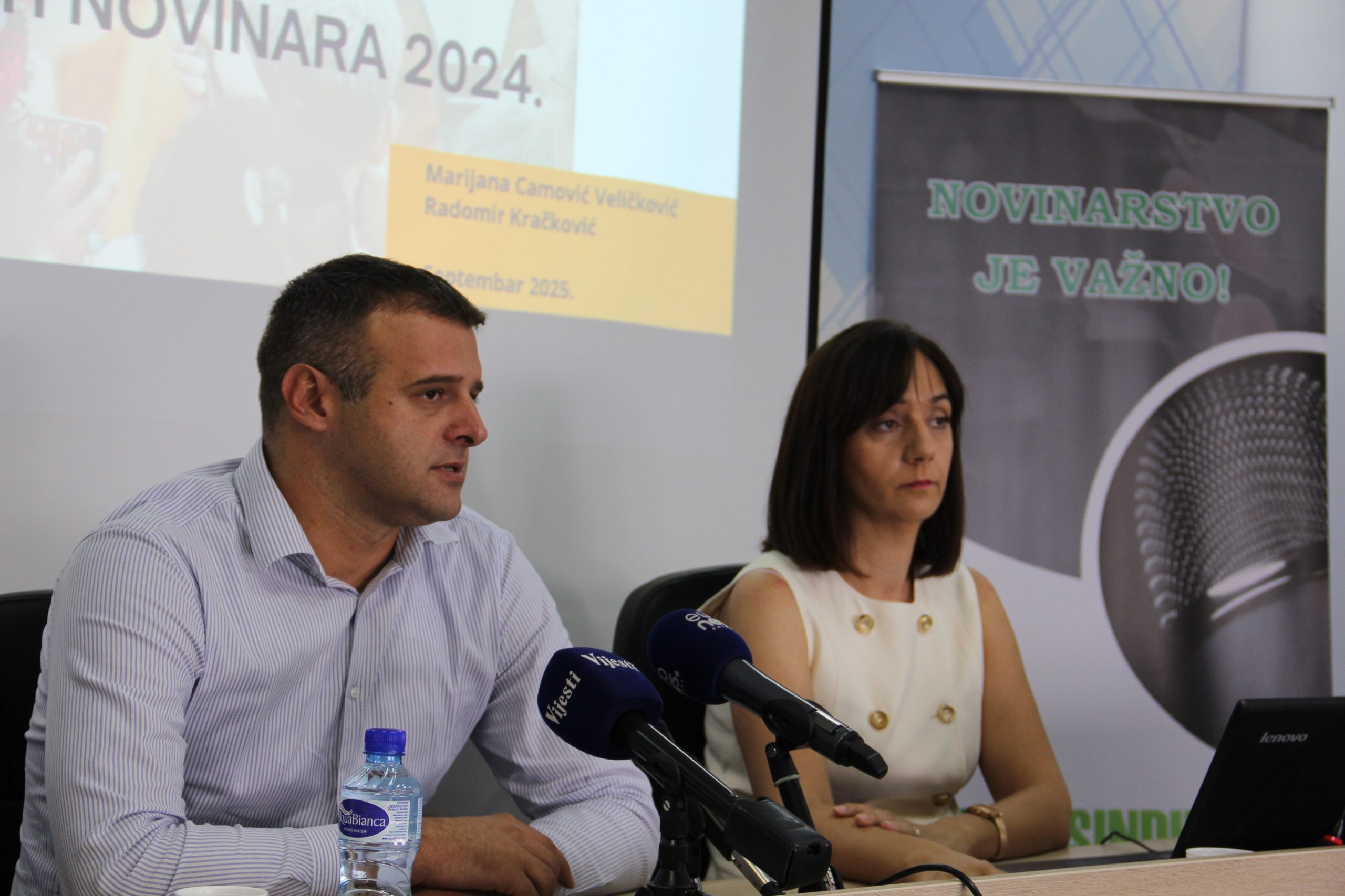 Montenegro continues to record a decline in journalist safety, research ...